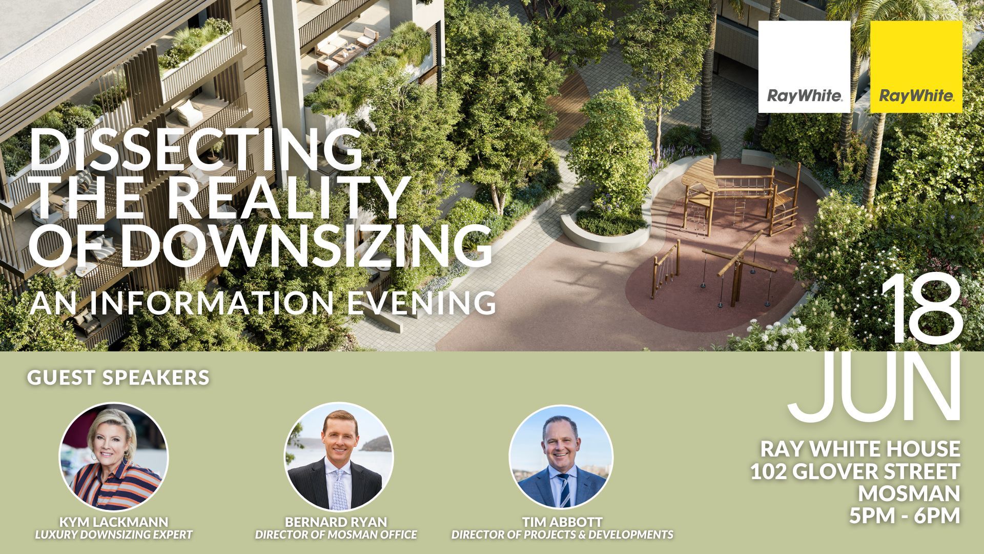 The Reality of Downsizing – Information Evening - Ray White Lower North Shore Group