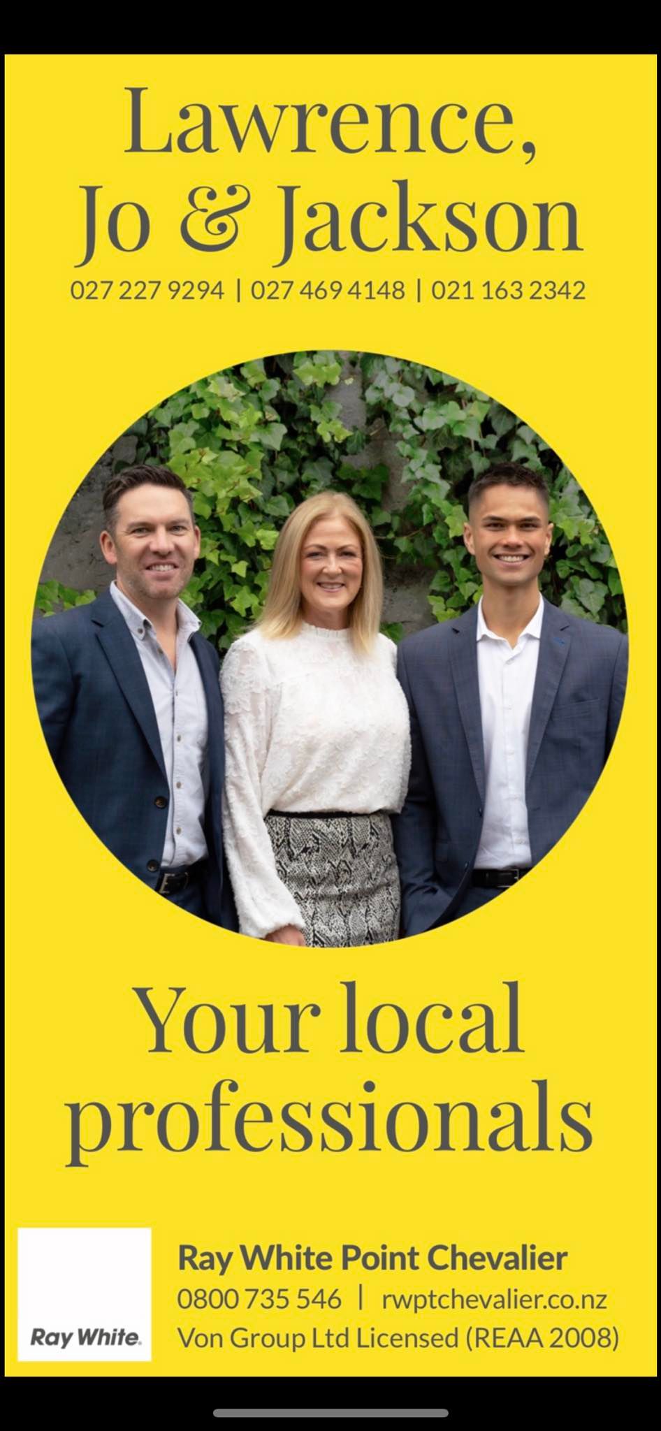 It’s official! - News - Ray White Pt Chevalier