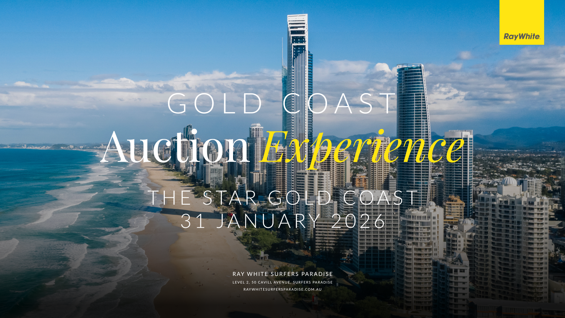 Gold Coast Auction Experience 2026 - Ray White Surfers Paradise