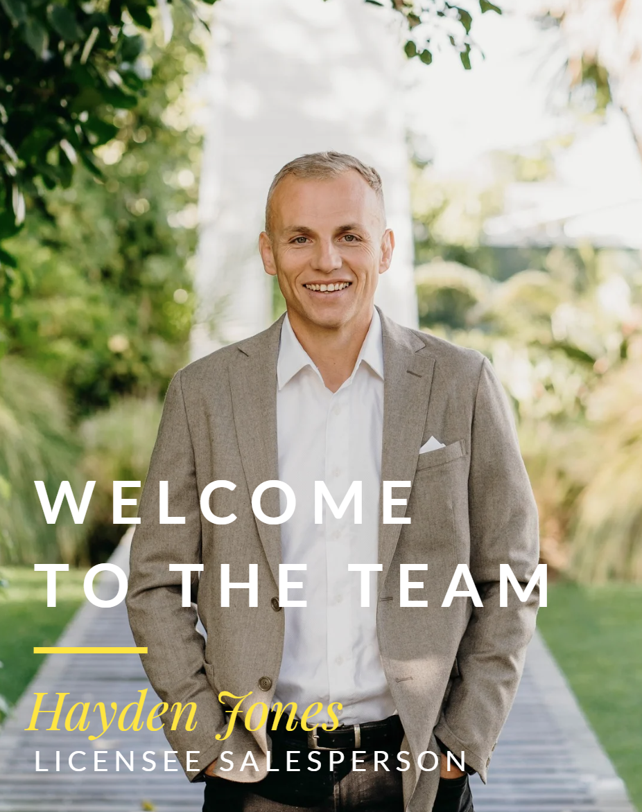 Introducing Hayden Jones - News - Ray White Bream Bay