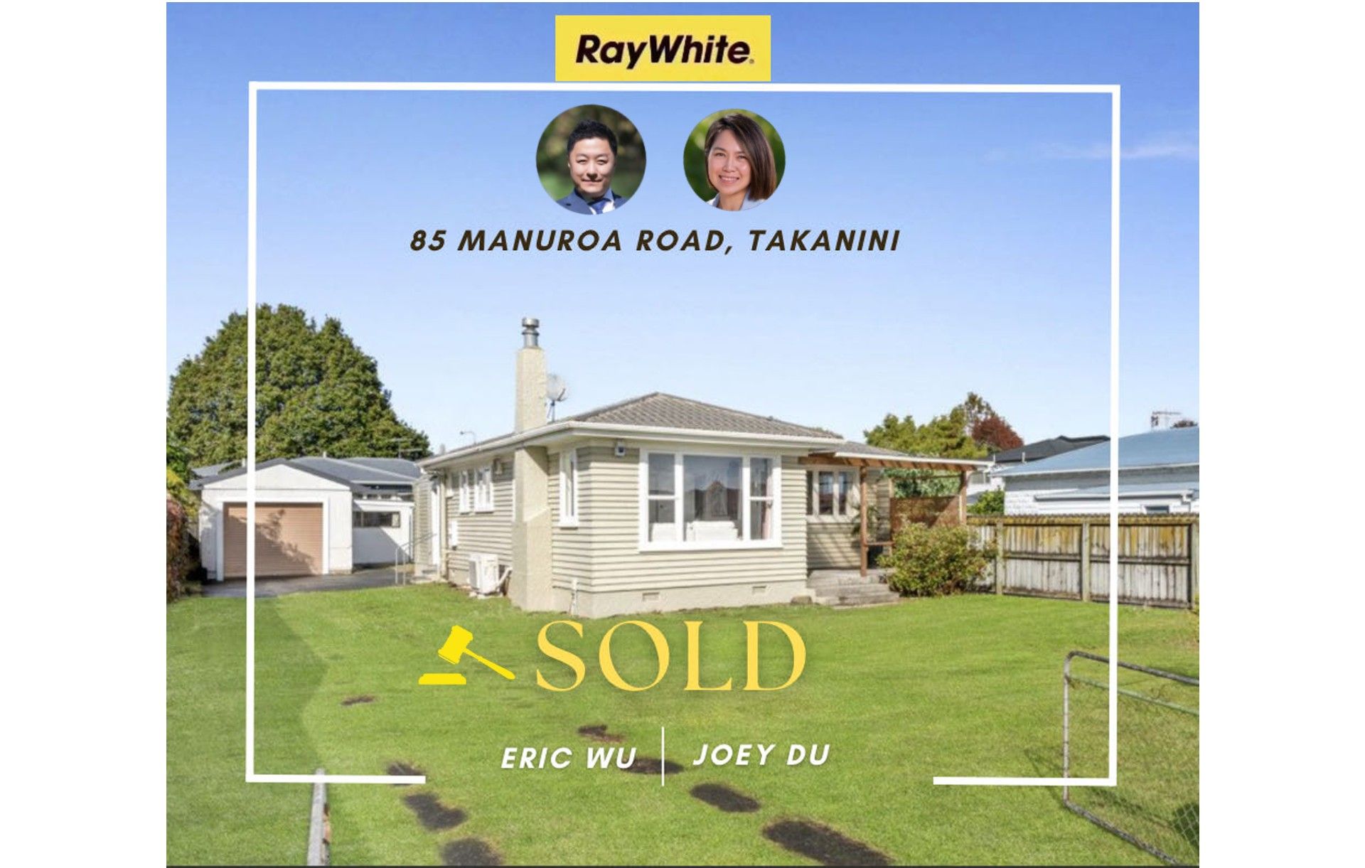 85 Manuroa Road, Takanini, Papakura 2112 - Sold House - Ray White ...