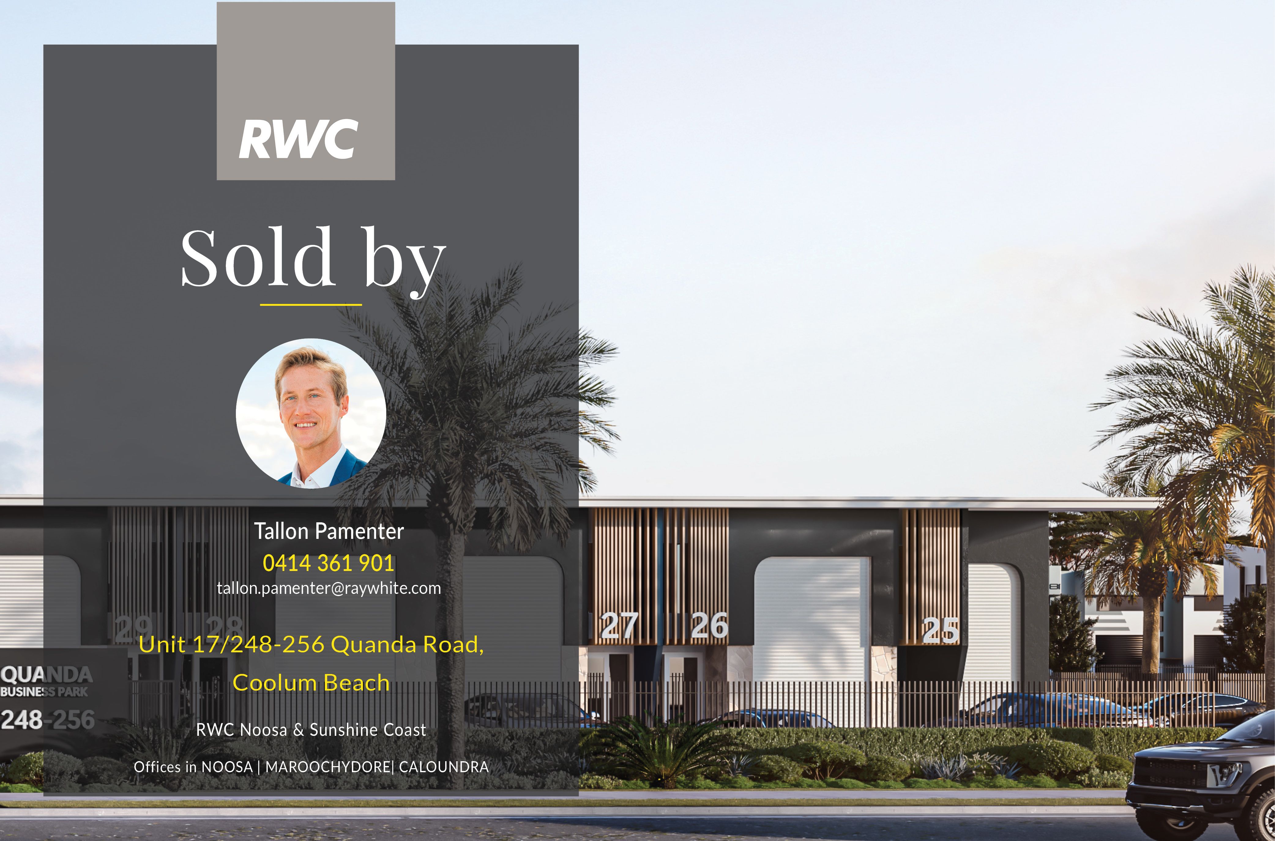 17/248-256 Quanda Road, Coolum Beach, QLD 4573 - Sold Industrial ...