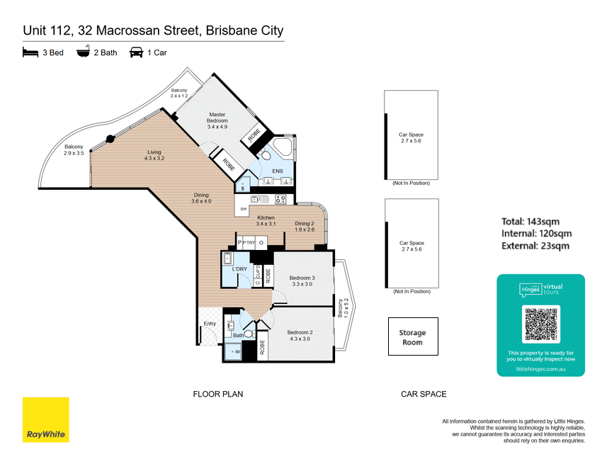 112/32 Macrossan Street, Brisbane City, QLD – Home For Sale • Ray White