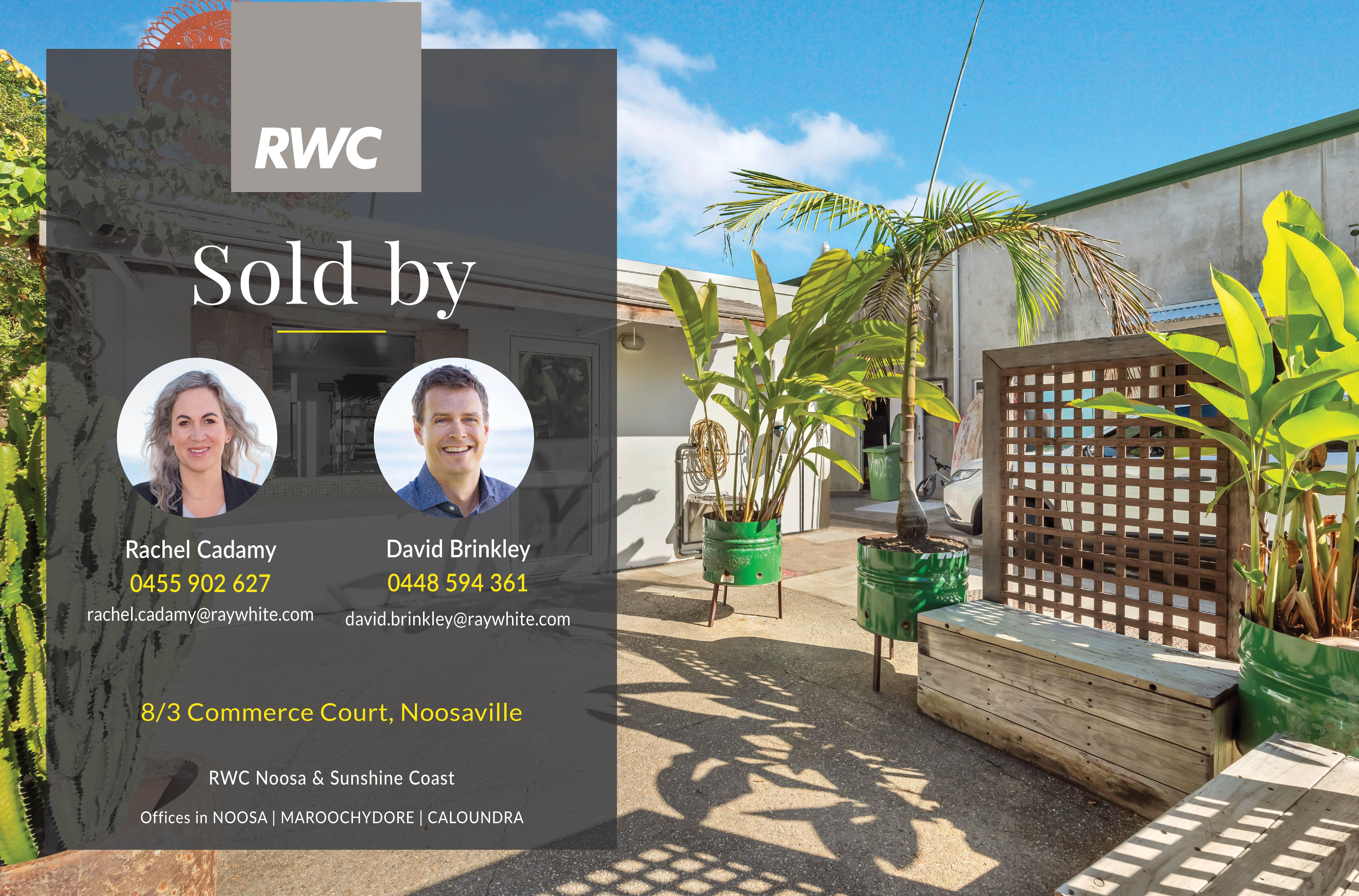 8/3 Commerce Court, Noosaville, QLD 4566 - Sold Industrial/Warehouse ...