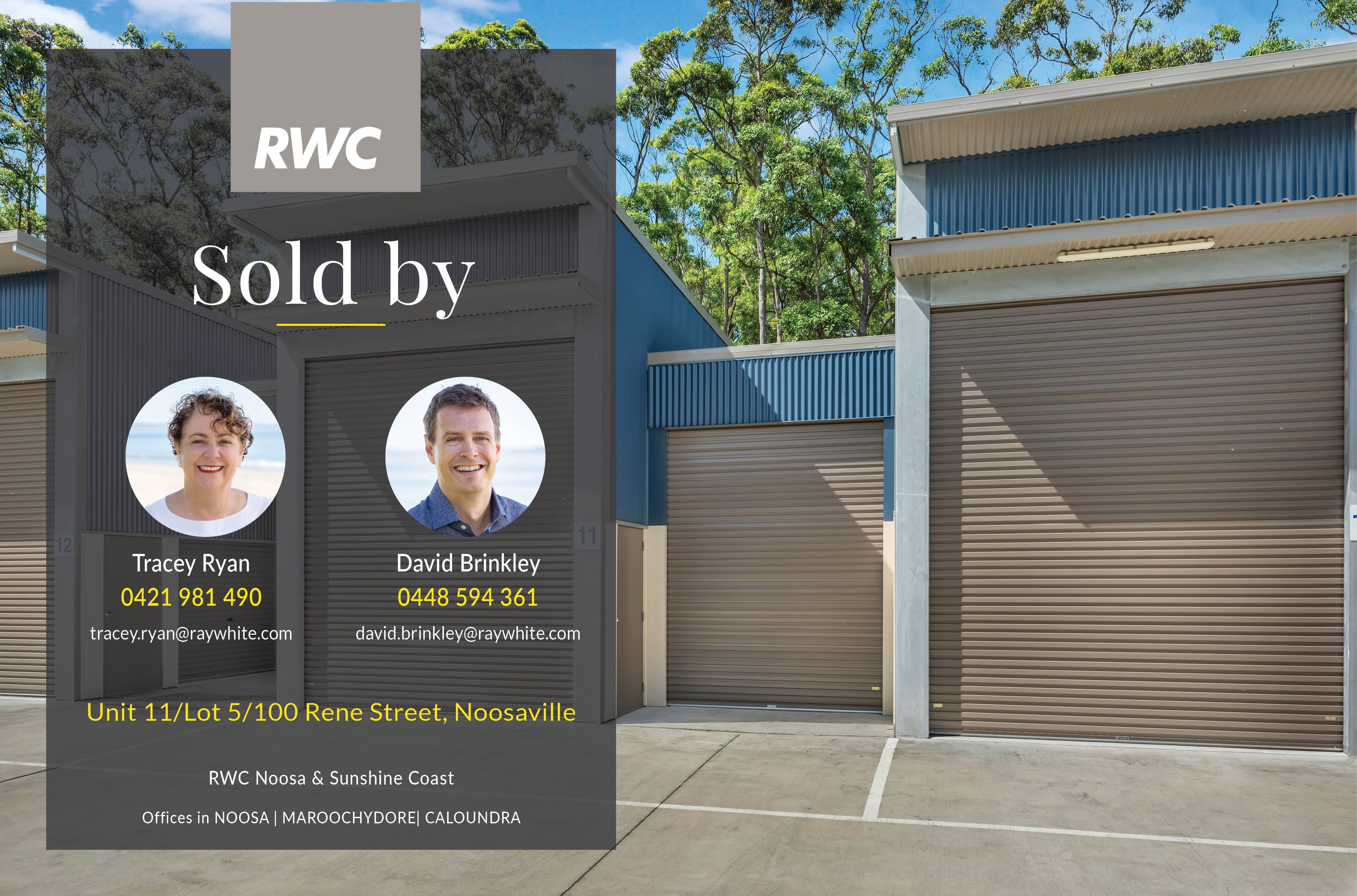 Unit 11/Lot 5/100 Rene Street, Noosaville, QLD 4566 - Sold Industrial ...