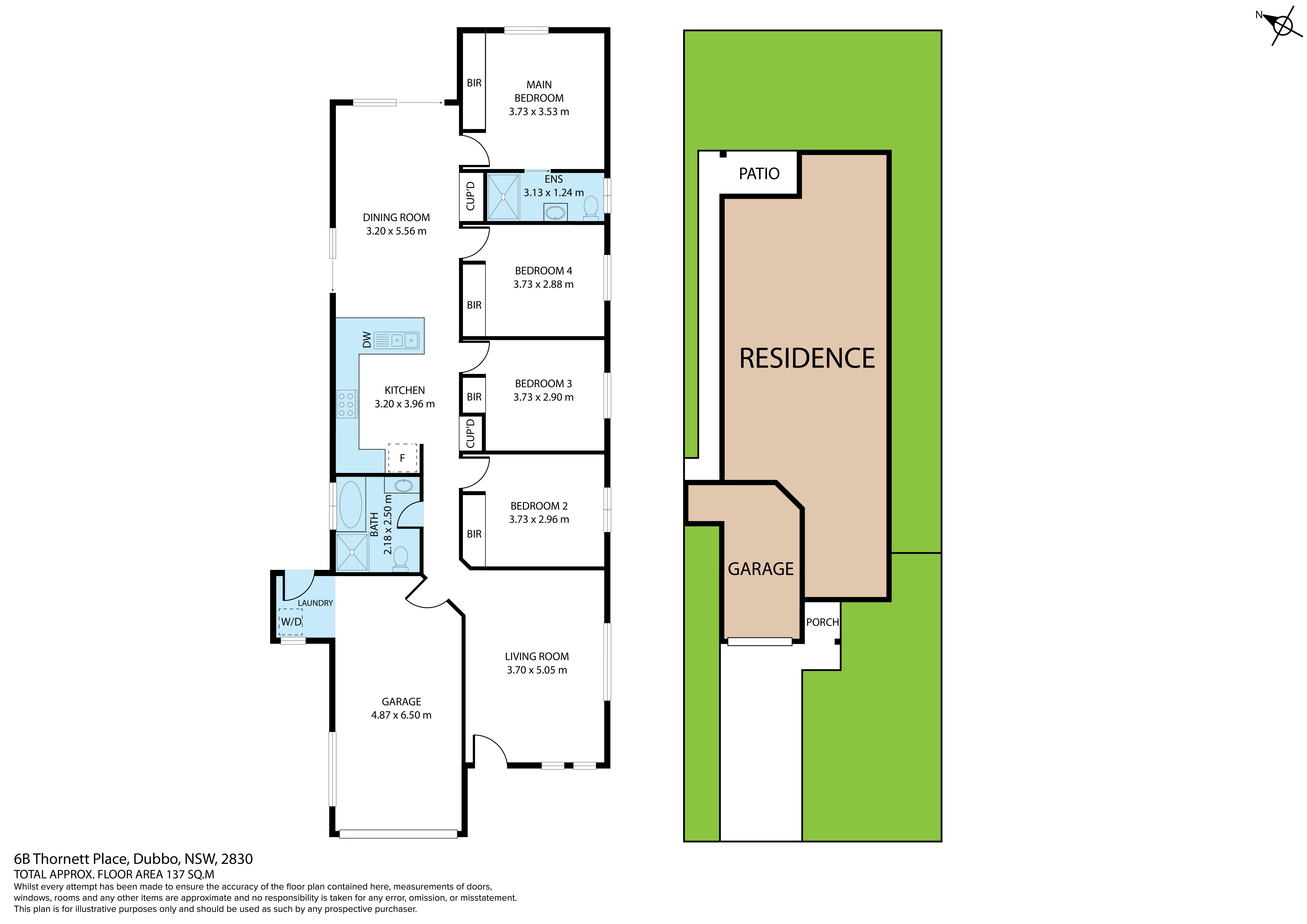 6B Thornett Place, Dubbo, NSW 2830 - Leased DuplexSemi-detached - Ray ...