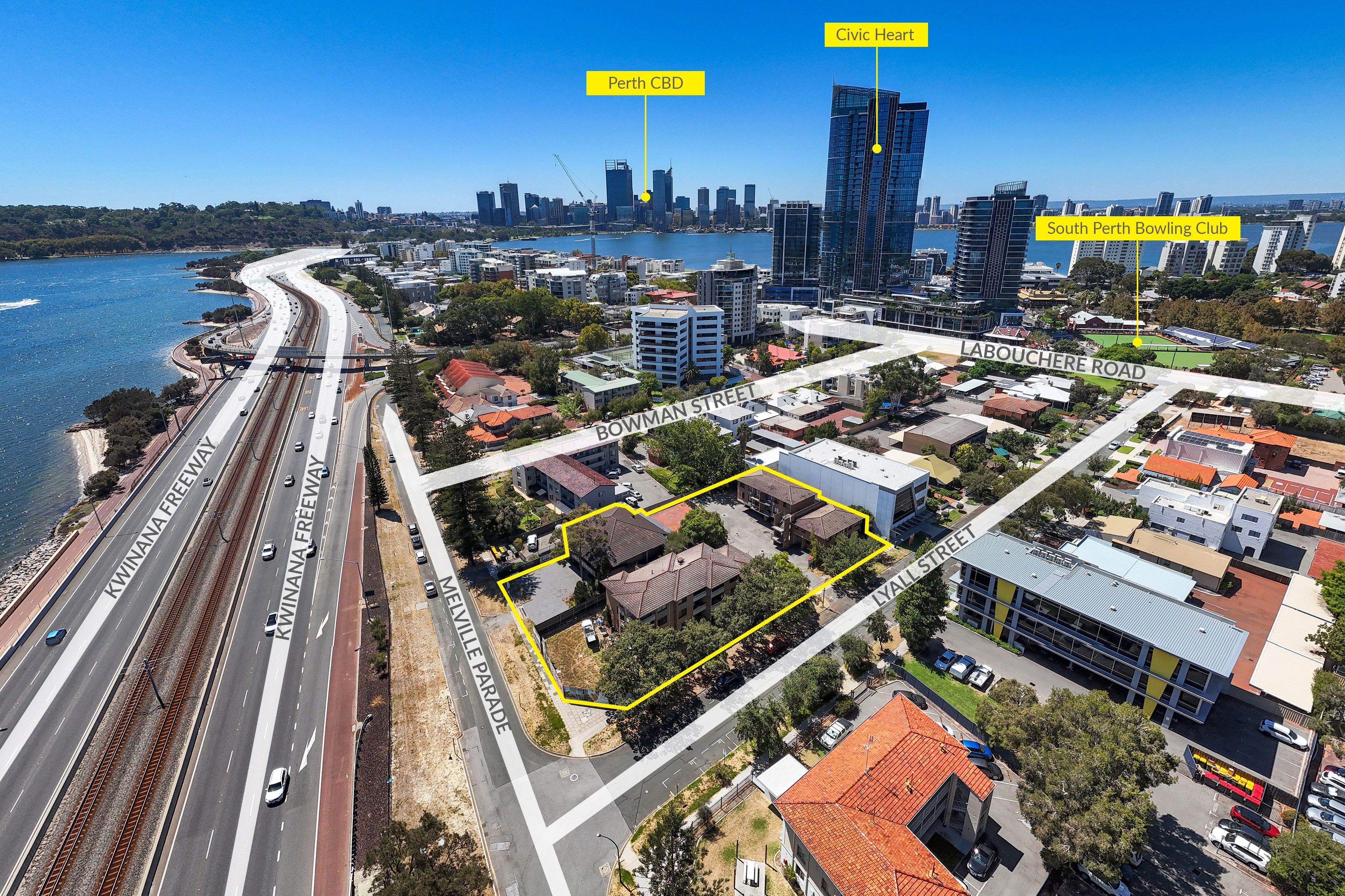 1-3 Lyall Street & 56 Melville Parade, South Perth, WA 6151 - Land ...