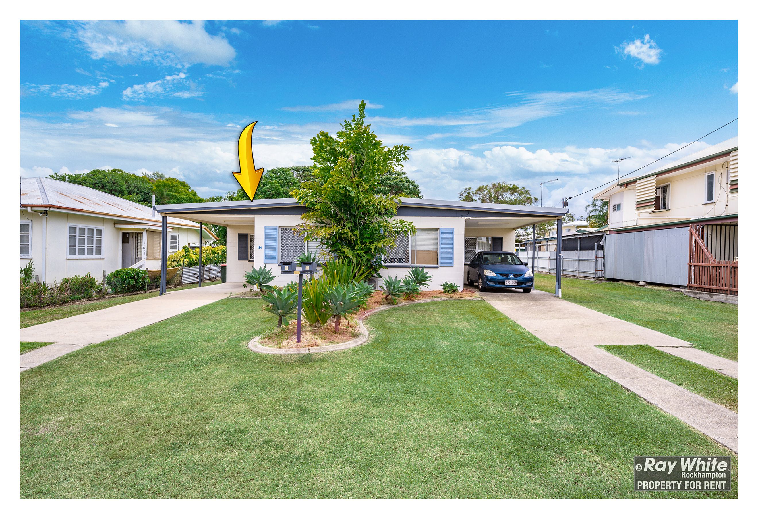 24 Verney Street, West Rockhampton, QLD 4700 - Sold DuplexSemi-detached ...