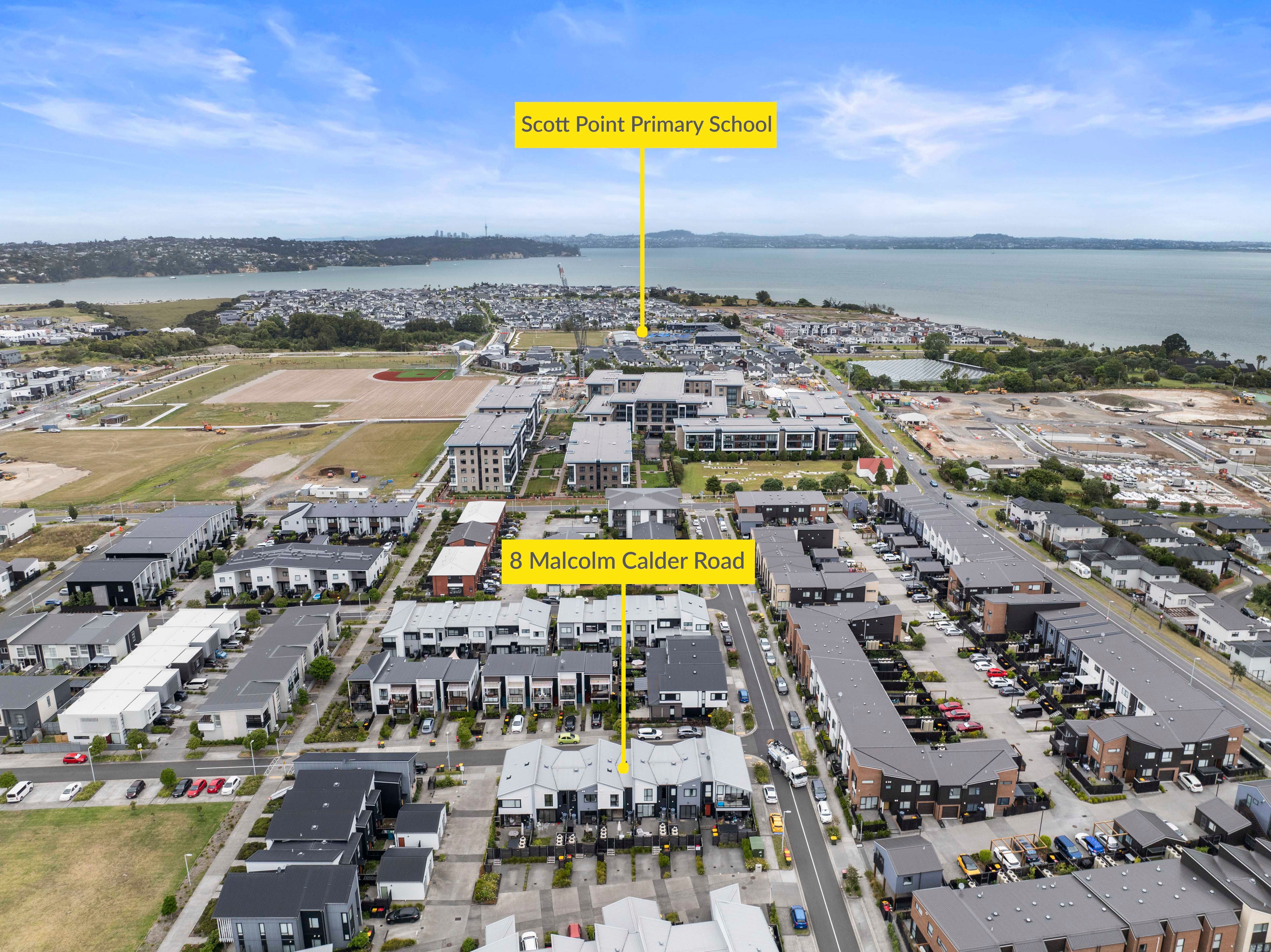 8 Malcolm Calder Road, Hobsonville, Waitakere City 0618 - Sold House ...