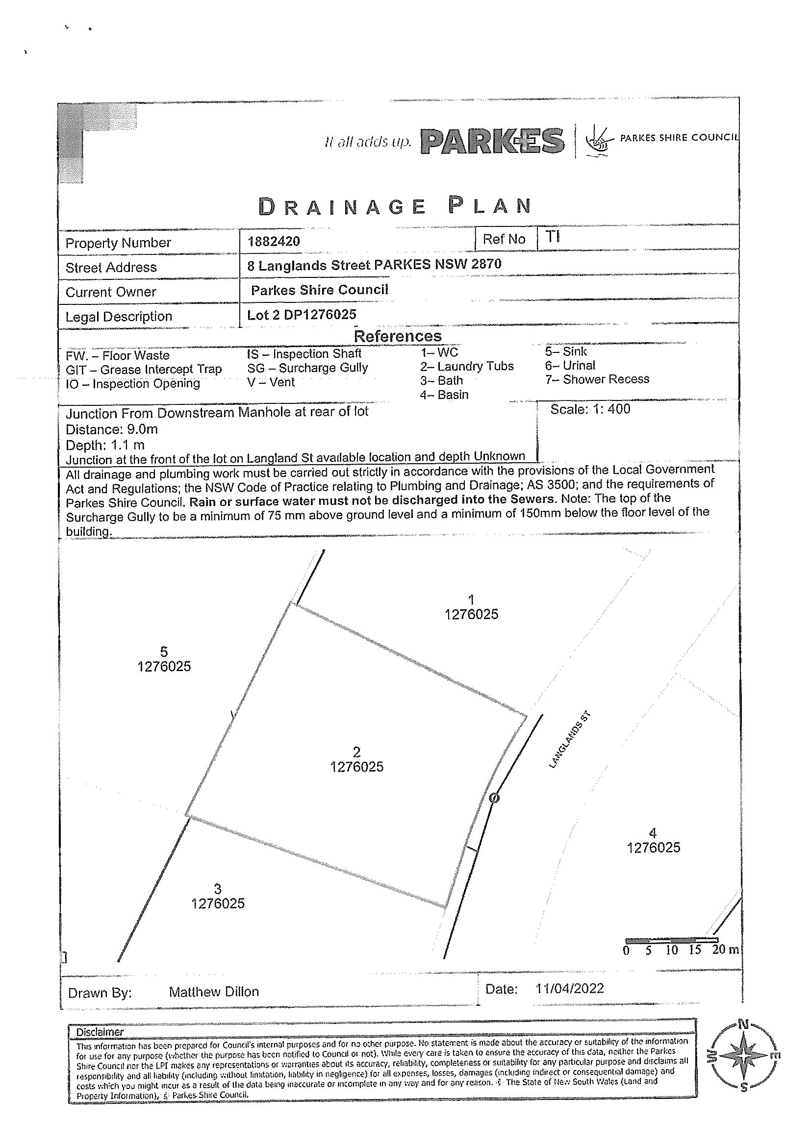 8 Langlands Street, Parkes, NSW 2870 - Land/Development for Sale - Ray ...