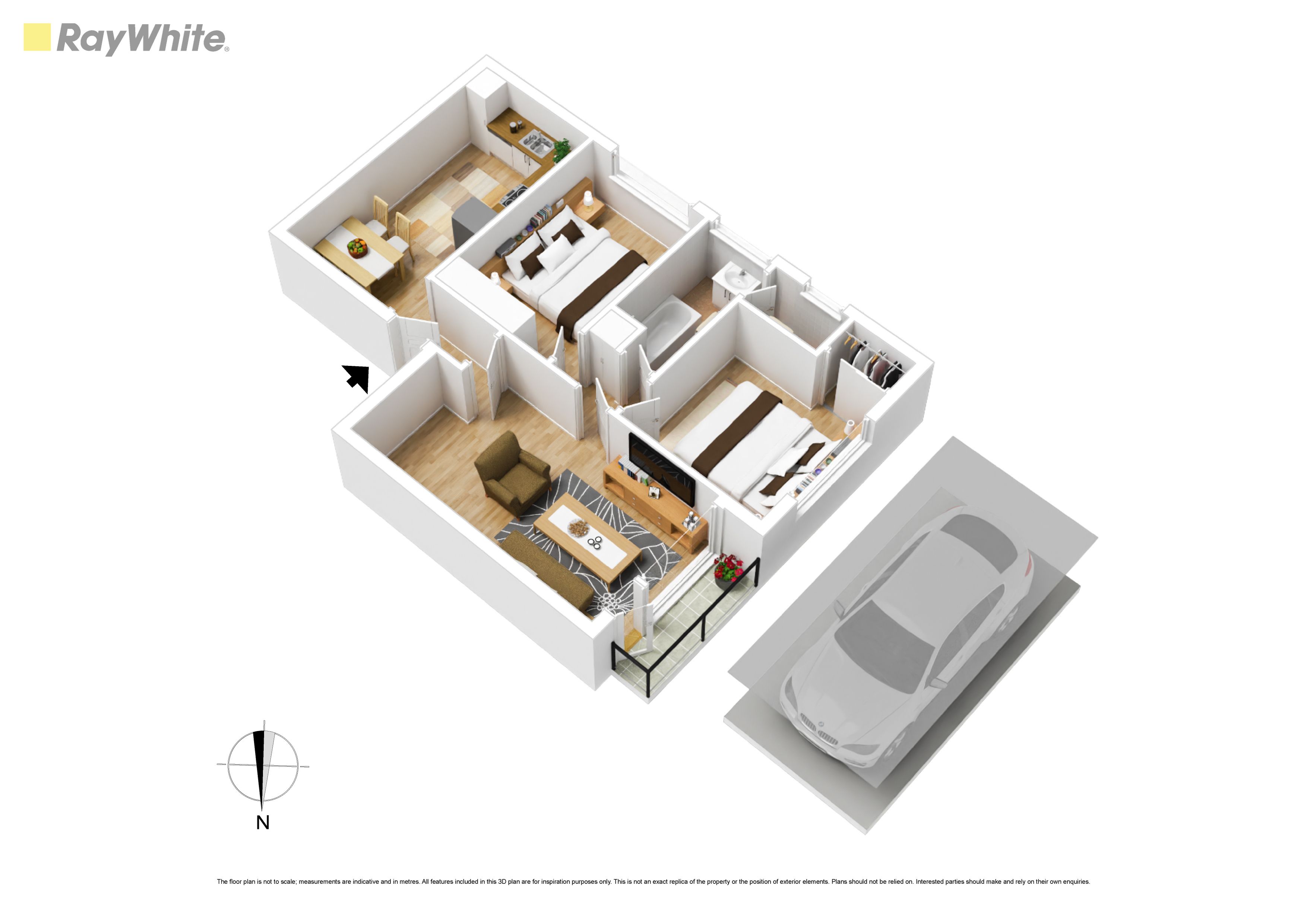 2/122-124 Mimosa Road, Carnegie, VIC 3163 - Sold Apartment - Ray White ...