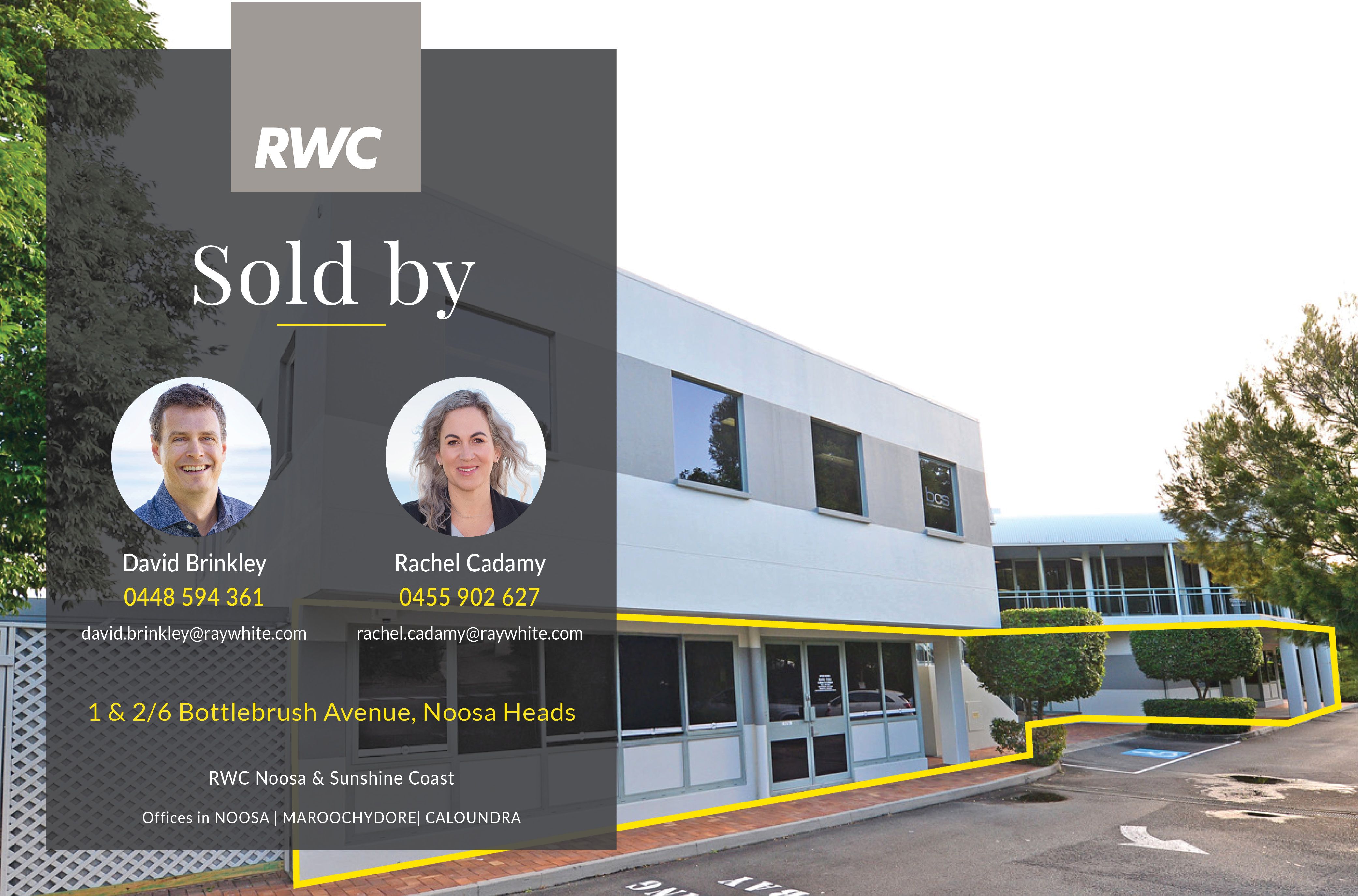 Lot 1 & 2/6 Bottlebrush Avenue, Noosa Heads, QLD 4567 - Sold Offices ...