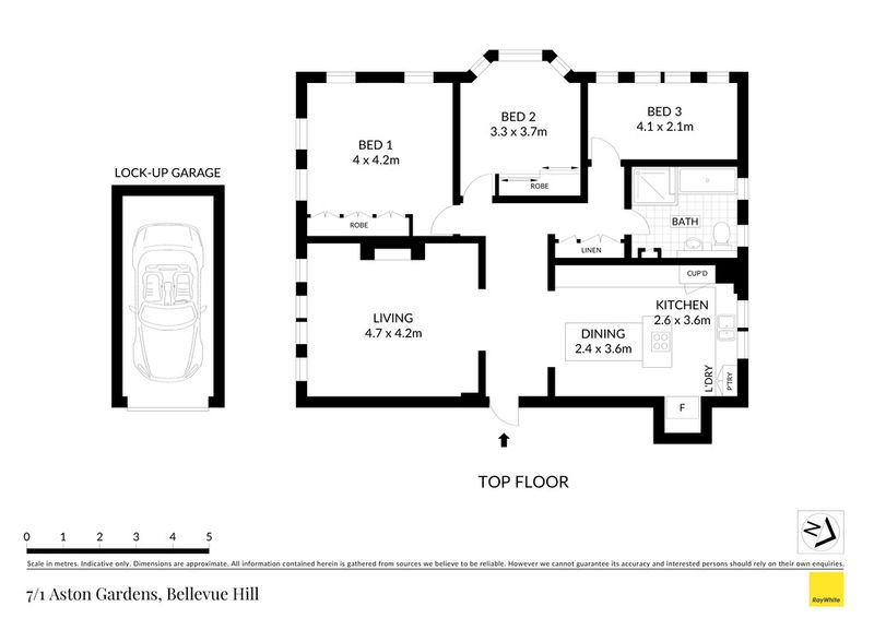7/1 Aston Gardens, Bellevue Hill, NSW - Residential Apartment Sold