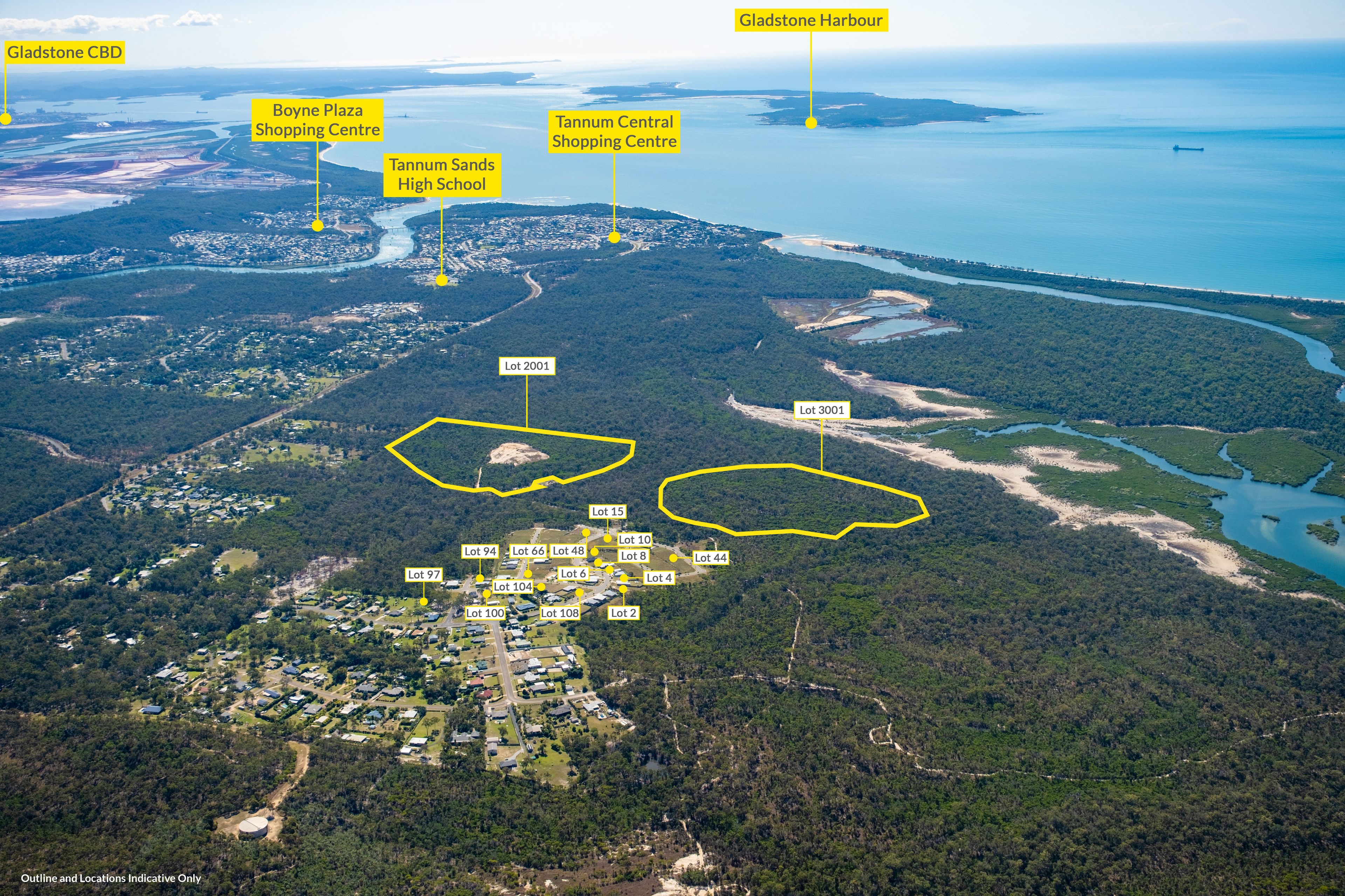 Balance of the Anchor Shores Estate, Tannum Sands, QLD 4680 - Sold Land ...