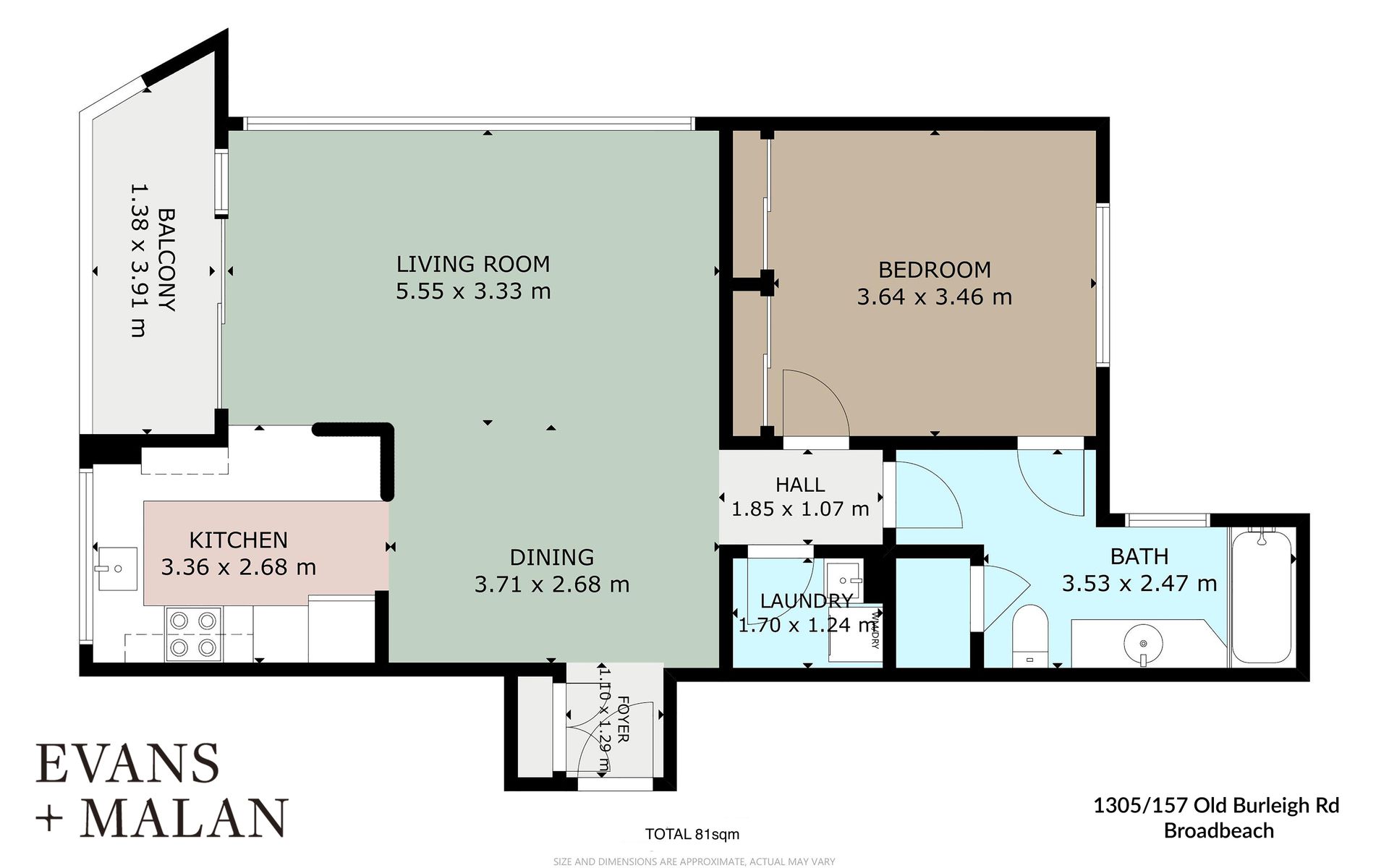 1305/157 Old Burleigh Road, Broadbeach, QLD – Home For Sale • Ray White